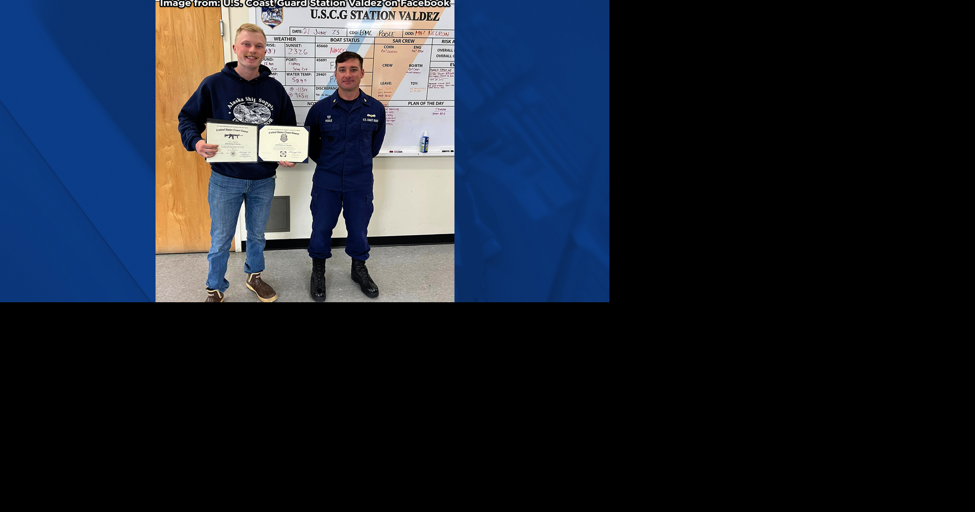 Hometown Heroes: BM3 Springer earns Boarding Team Member certification ...