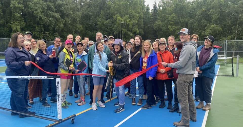 Anchorage Upgrades Scenic Park: New Dual-Purpose Court for Pickleball ...
