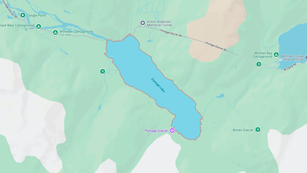 Portage Lake, Alaska (MAP) | | youralaskalink.com