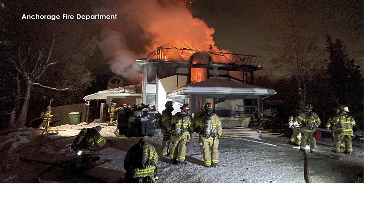 Fire engulfs under-construction Hillside home in Anchorage, dogs ...