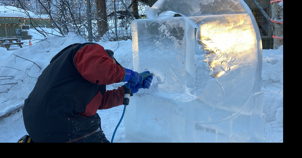 Alaska Botanical Garden hosts ice sculpture contest at 'Brighter Winter ...