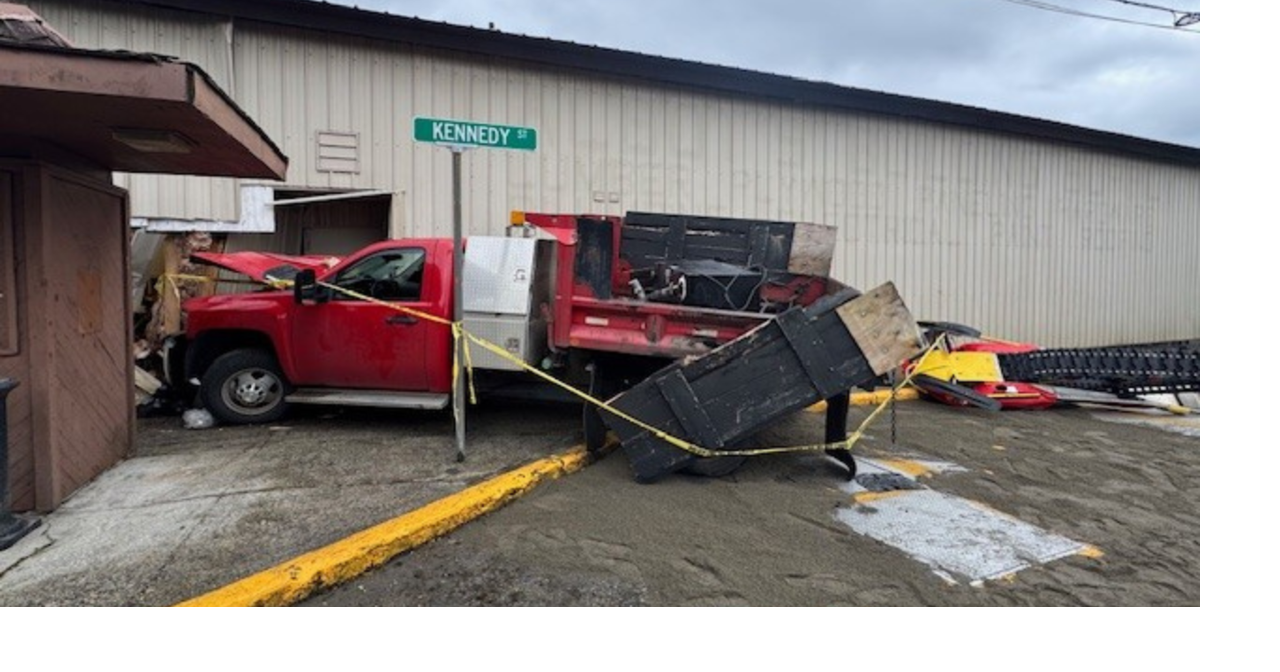 Ketchikan vehicle crash damages building, no injuries reported | Local ...