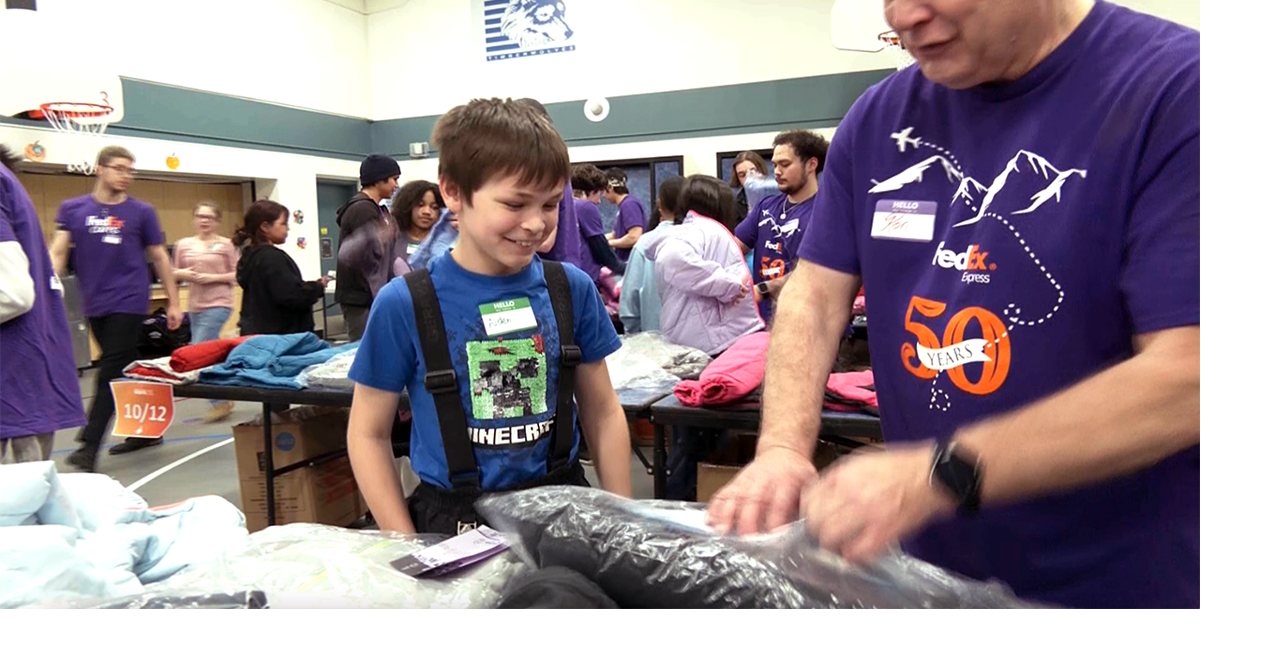 FedEx Cares and Operation Warm Gift 400 Winter Coats to Anchorage Kids ...