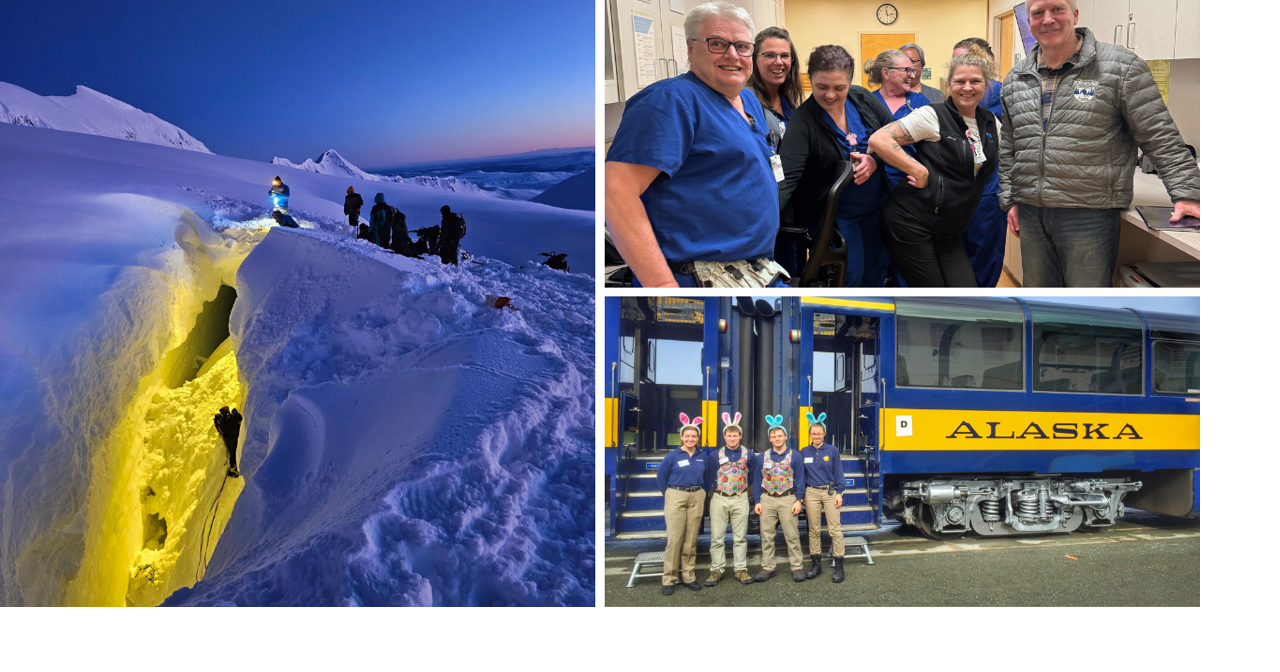 AROUND ALASKA: Glacier Rescue, Senator Visit, Easter Train, and More ...