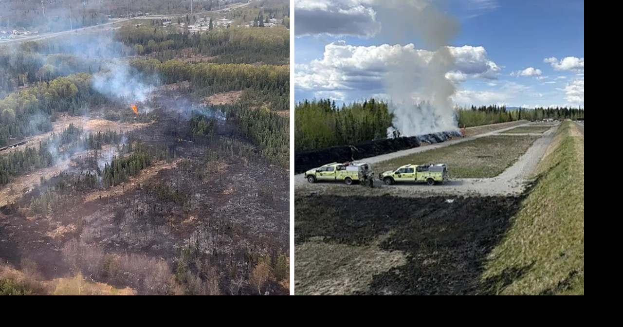 Alaska fire crews respond to busy week of wildfire activity | Local ...