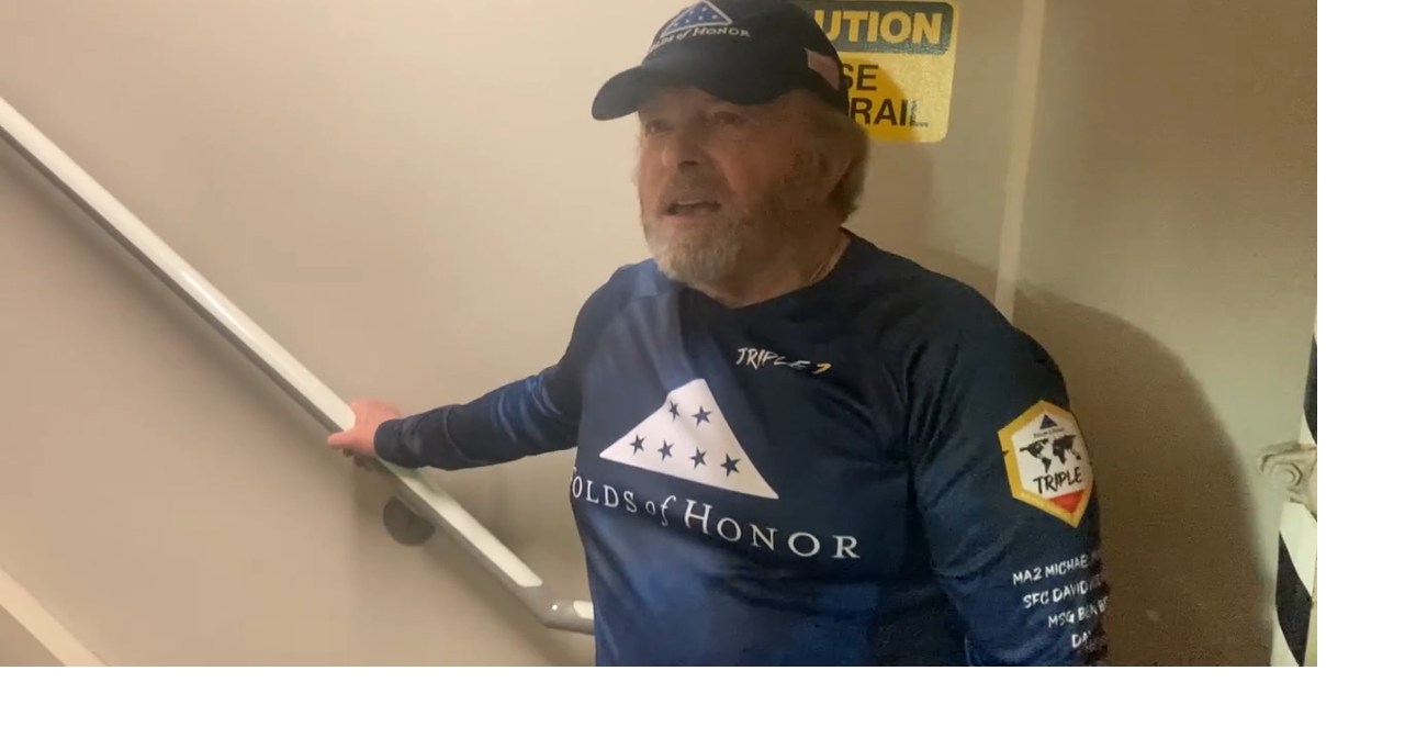 Former Marine Jim Wigginton climbs Alaska’s tallest building for a ...