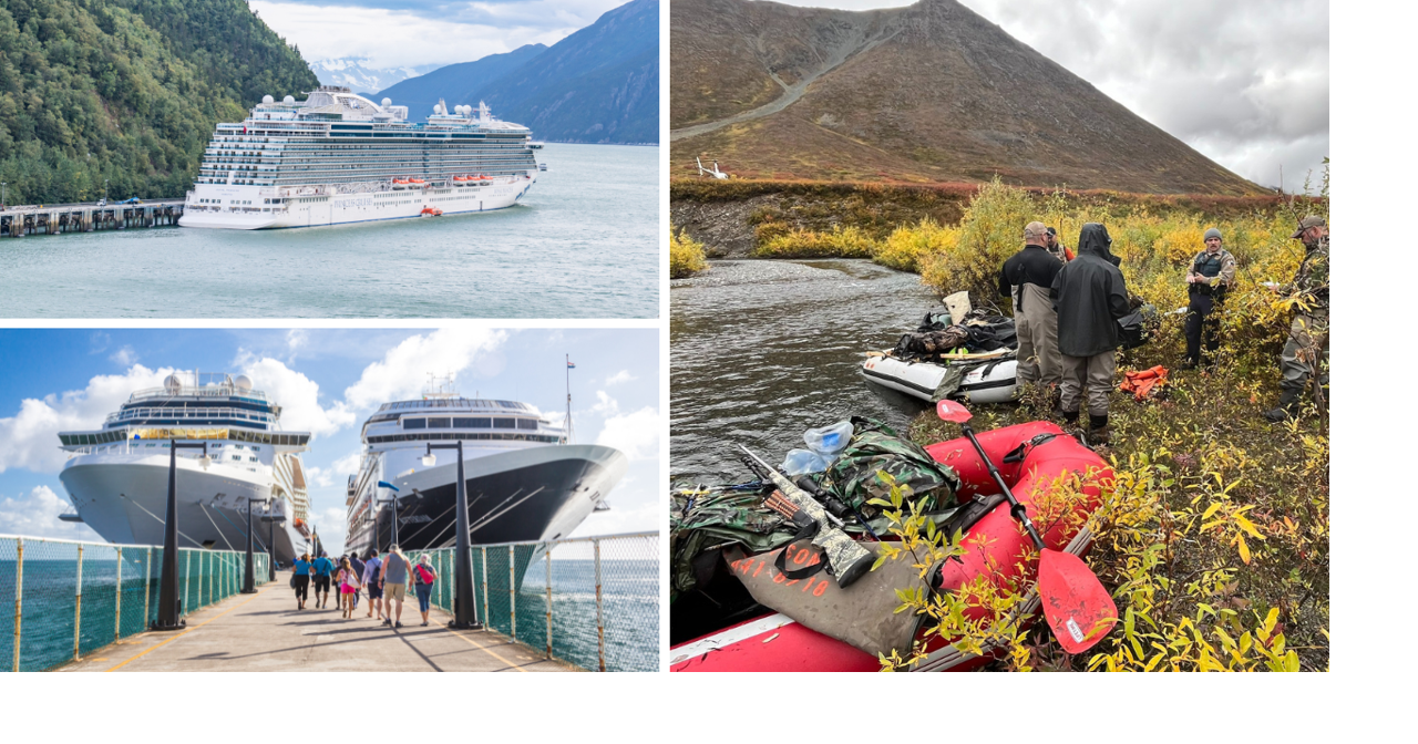 AROUND ALASKA: Cruise Proposal, Passenger Fee, and Hunting Patrols ...