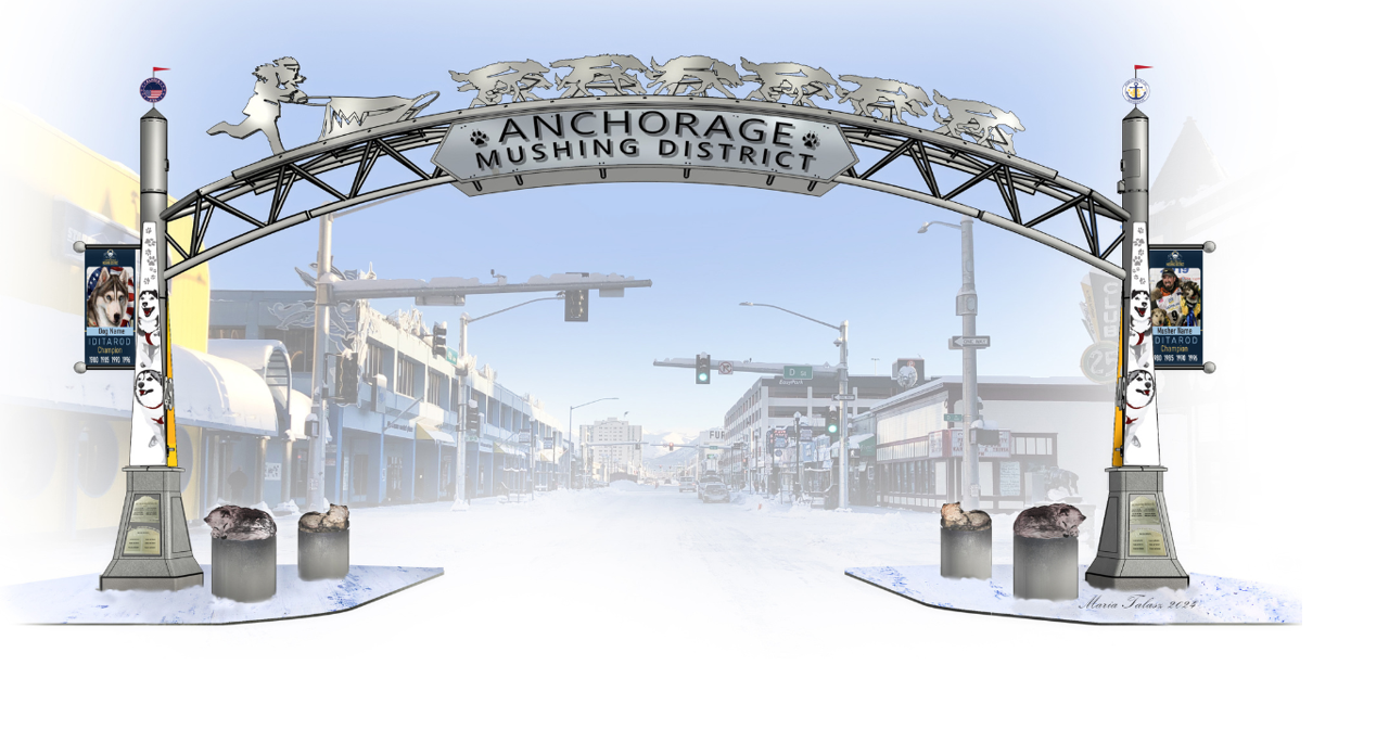 Anchorage to break ground on Mushers Arch celebrating sled dog heritage ...