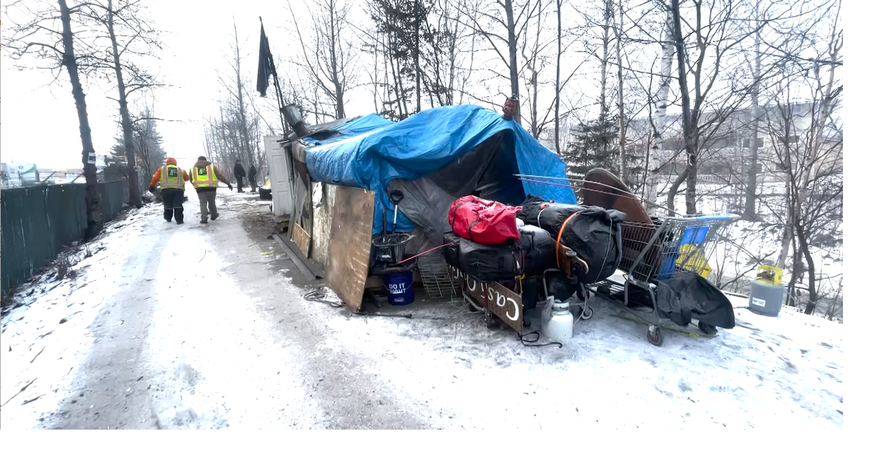 Homeless camp abated as ACLU of Alaska sues Anchorage for rights ...