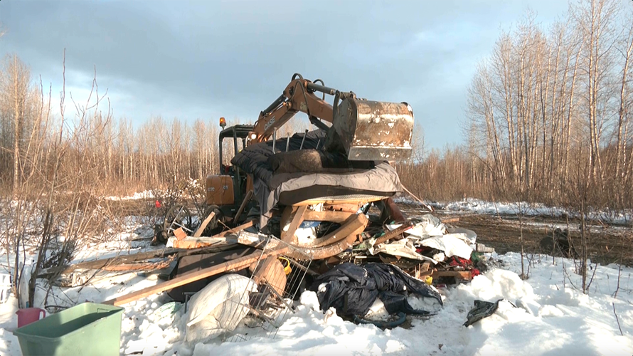 Anchorage Clears Homeless Camps Near Tudor Road and New Seward Highway ...