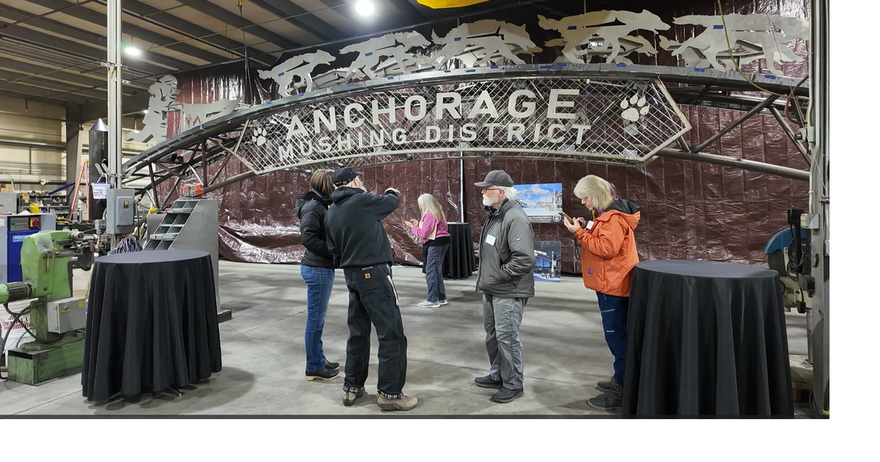 Anchorage unveils iconic arch, gateway to the Mushing District | Local ...