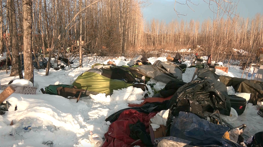 Anchorage Clears Homeless Camps Near Tudor Road and New Seward Highway ...