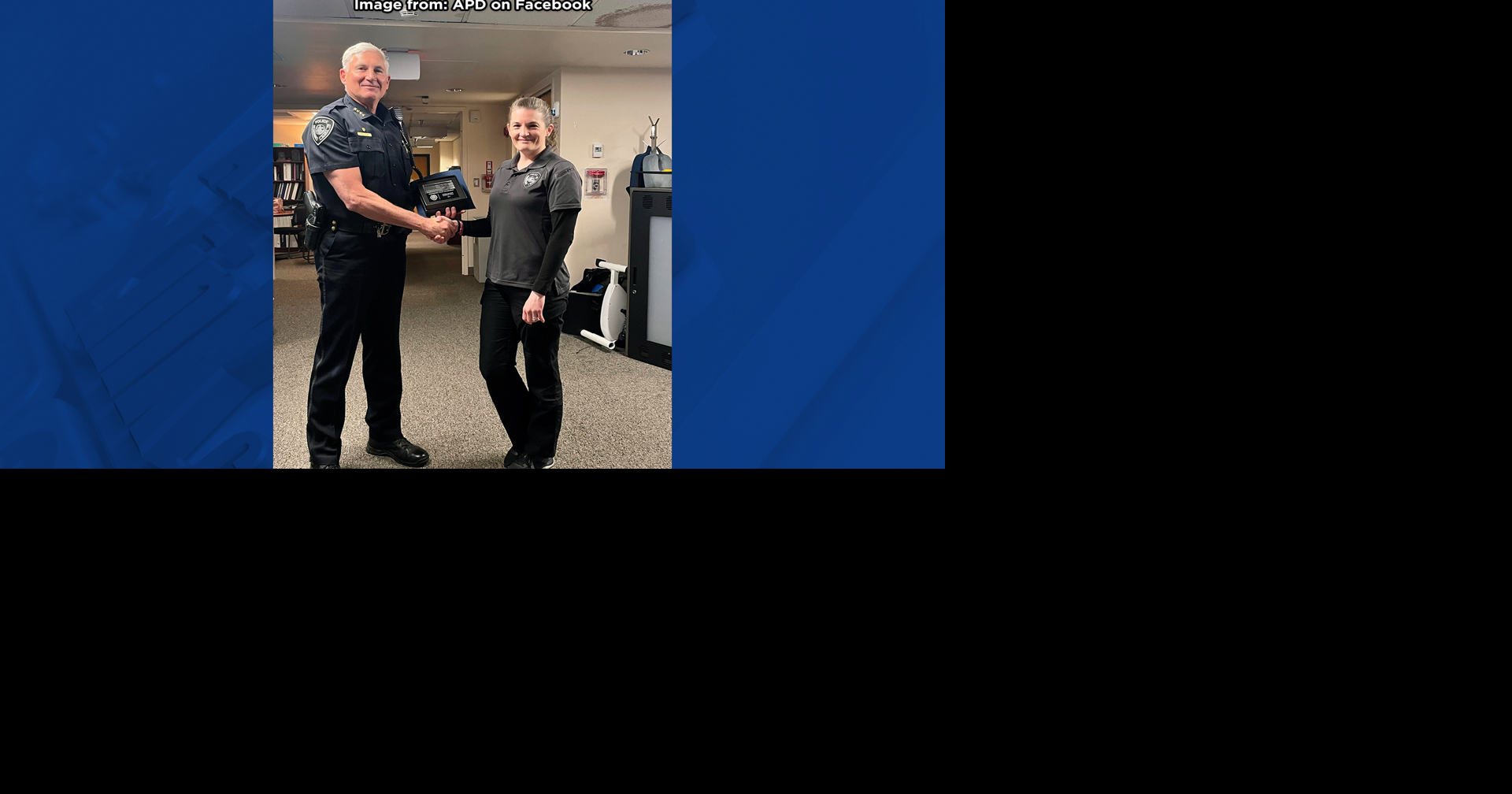 Hometown Heroes: APD's Kendall wins Non-Sworn Leadership Award ...