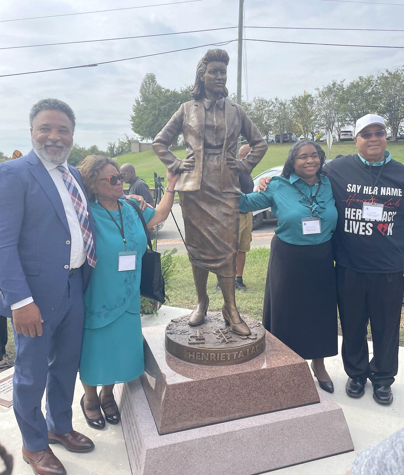 PHOTOS: Henrietta Lacks statue in South Boston | | yourgv.com