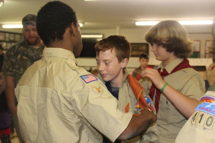 Crossing over: Landon Lowery becomes Boy Scout in Troop 410 | Local ...