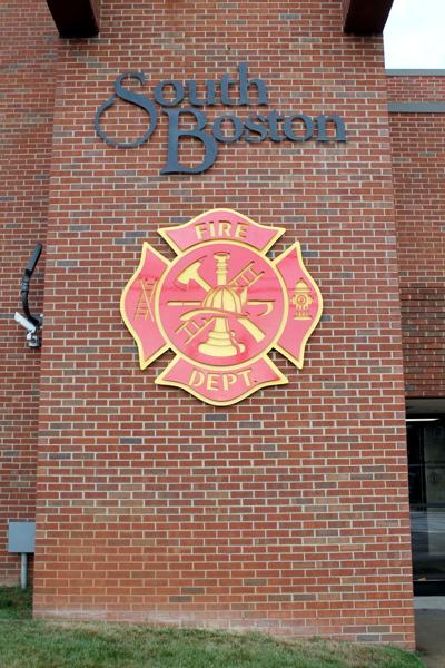 New sign installed for South Boston Fire Department | Town of South ...