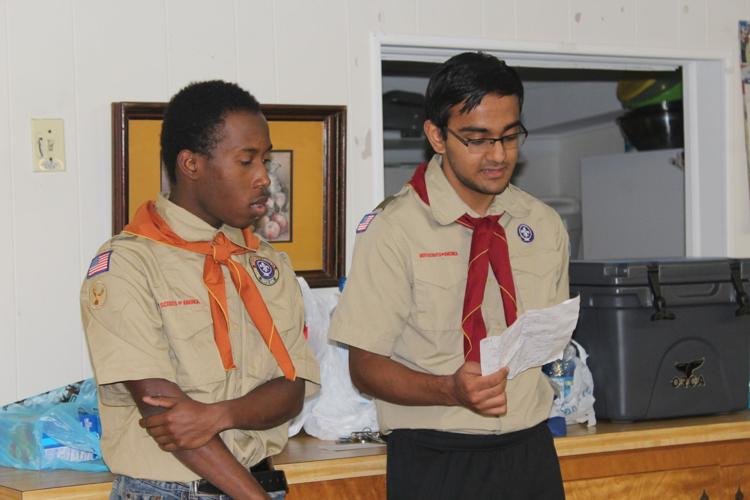 Crossing over: Landon Lowery becomes Boy Scout in Troop 410 | Local News | yourgv.com