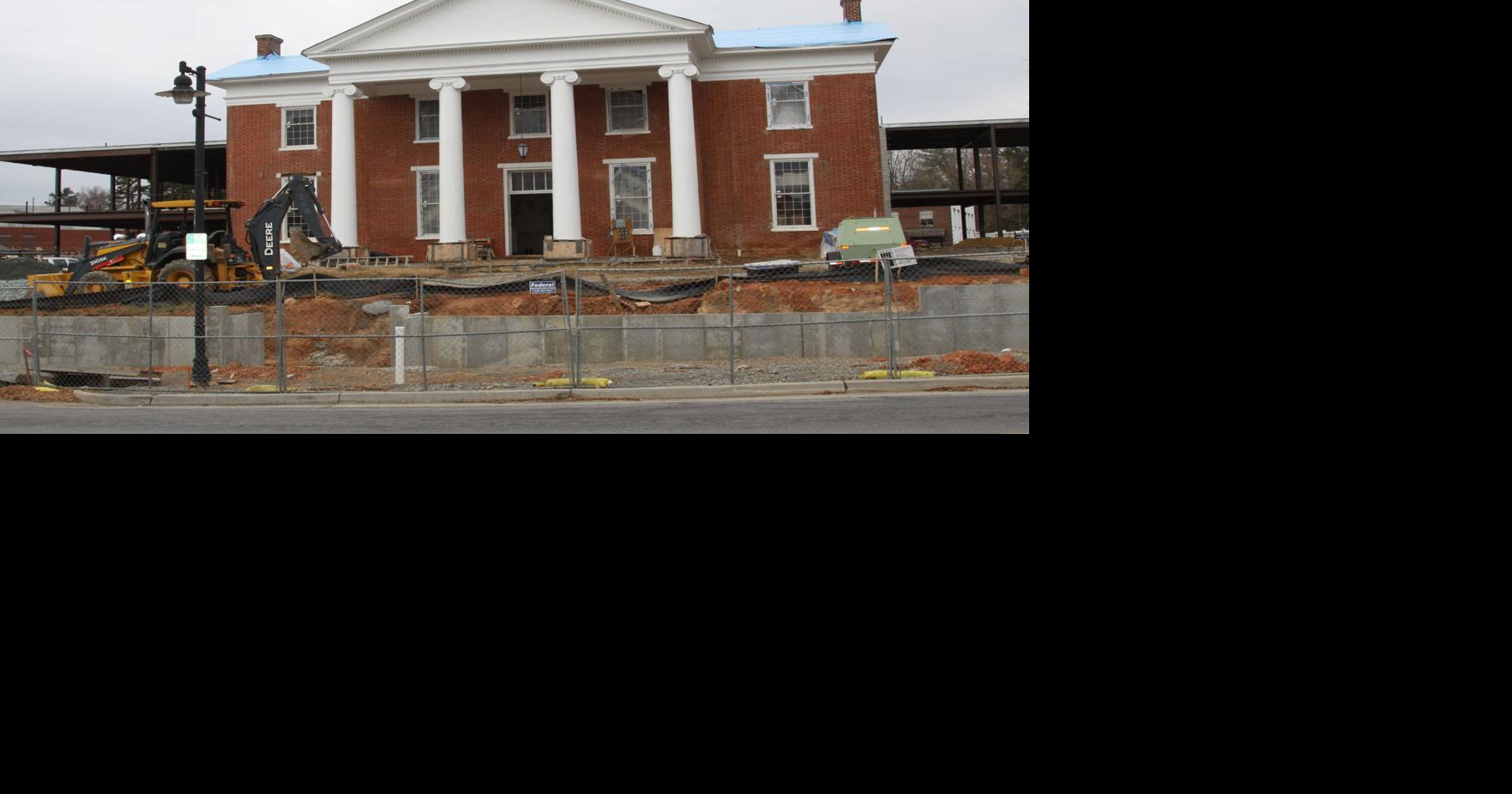 Above ground progress seen at courthouse project in Halifax | Local ...