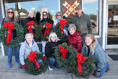 Halifax Woman’s Club decorates store fronts for holiday season ...