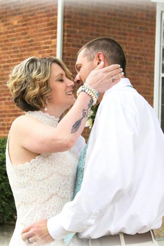 Maria JoAnne Lucado exchanges vows with Joseph ‘Joey’ Womack on April 4 ...