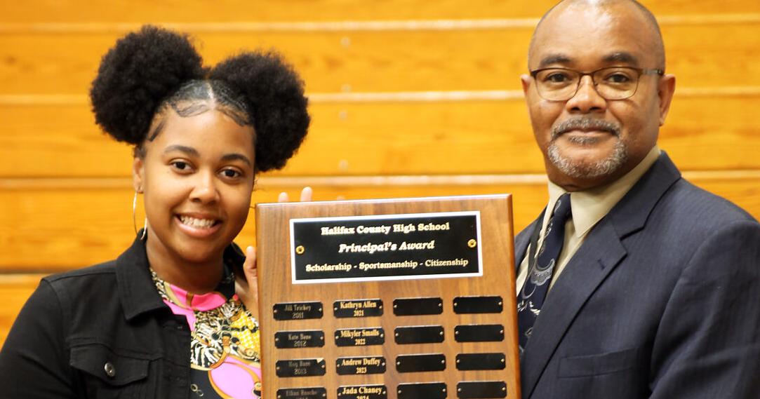 Halifax County High School honors senior Jada Chaney with Principal’s ...