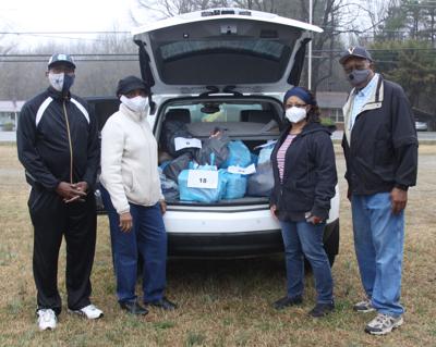 Organizations partner for food giveaway at L.E. Coleman African ...