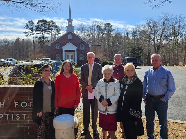 New time capsule buried at North Fork Baptist Church | Religion ...