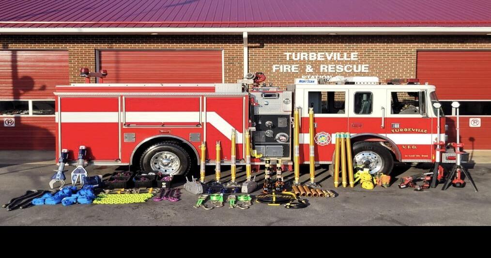 Donations provide critical department infrastructure for Turbeville ...