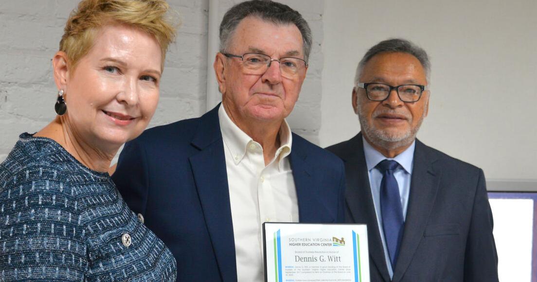 SVHEC board presents resolution commending Dennis Witt for efforts ...