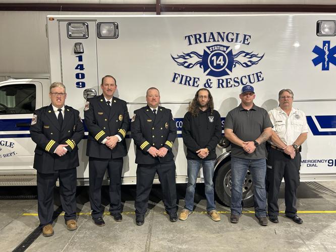 Triangle Volunteer Fire Department hosts awards ceremony, installs ...