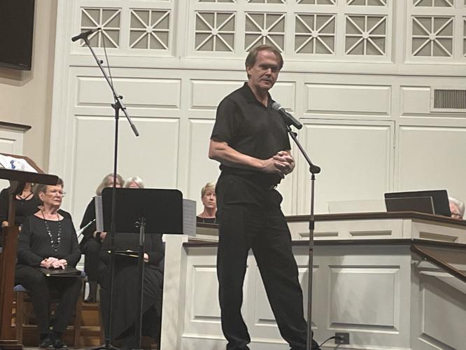 Community choir members unite to perform compositions by Pepper Choplin ...