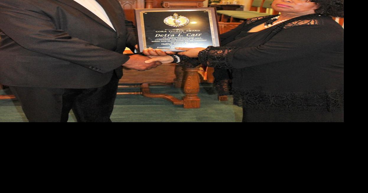 Detra Carr honored with award named for Halifax County civil rights ...