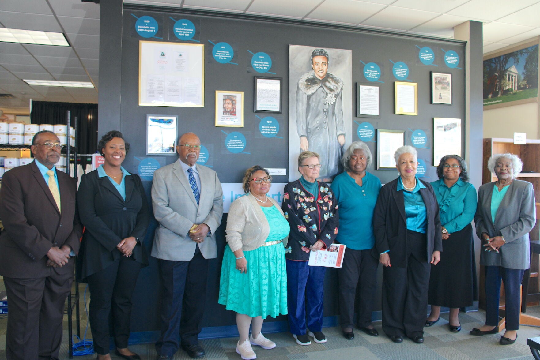 Display honoring ‘The Immortal Life of Henrietta Lacks’ unveiled at ...