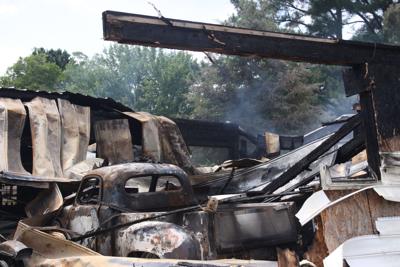 Saturday night fire destroys garage filled with antique cars, other ...