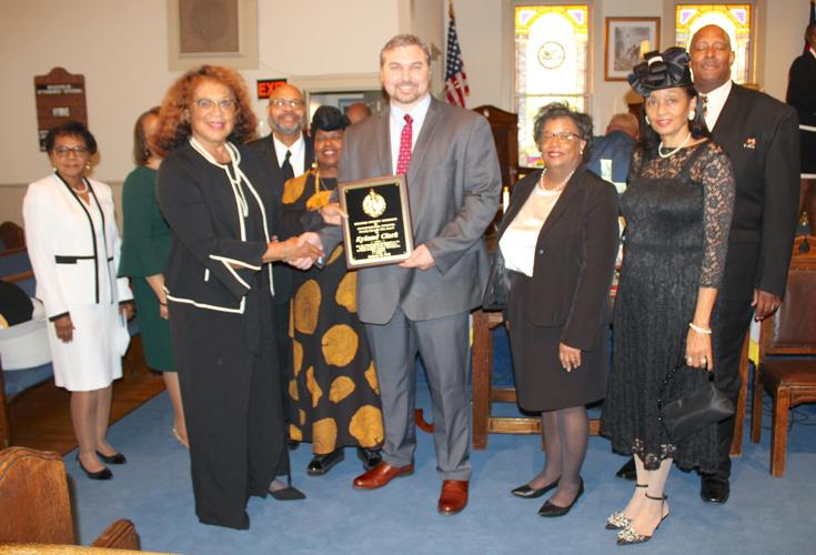 Ryland Clark presented special plaque for embodying King’s legacy ...