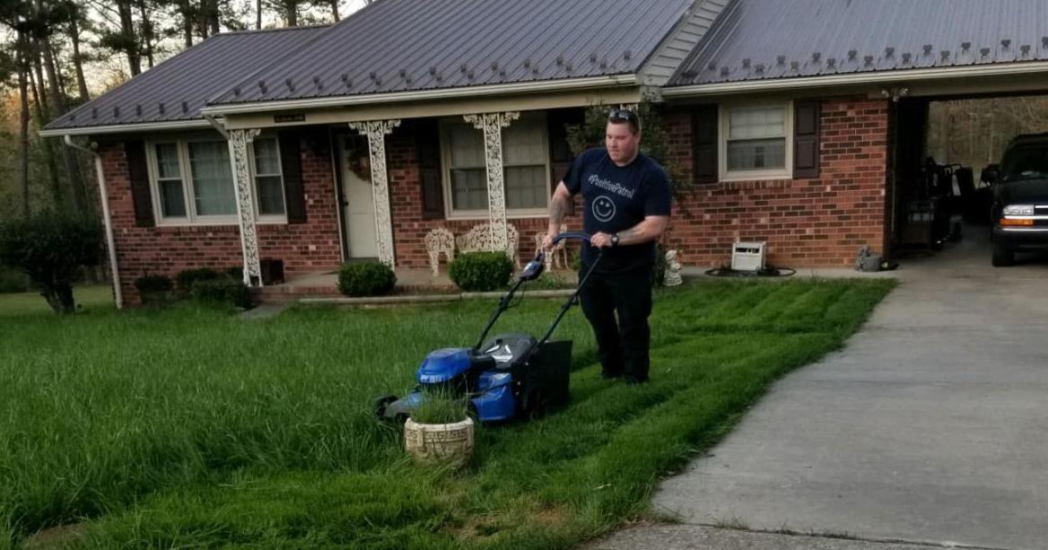 Normally, John Quarles keeps his yard well manicured, but while he’s ...