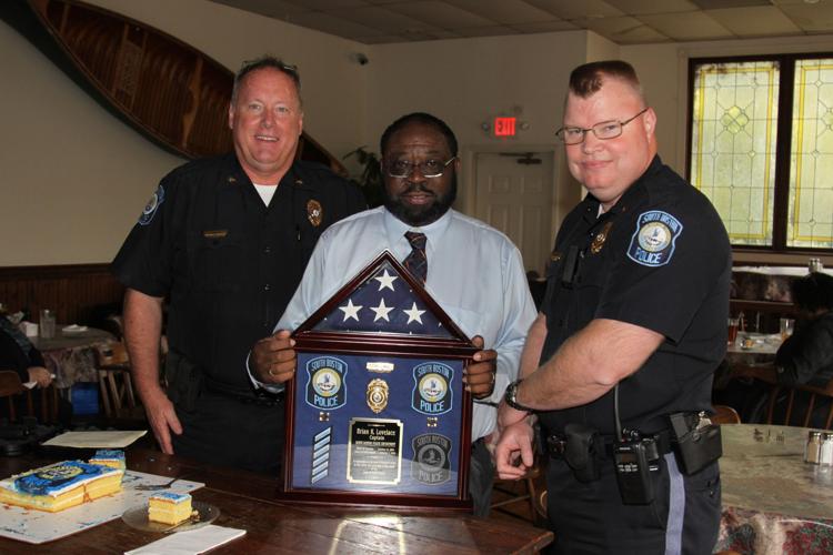 Retiring police captain lauded for service to South Boston | Town of ...