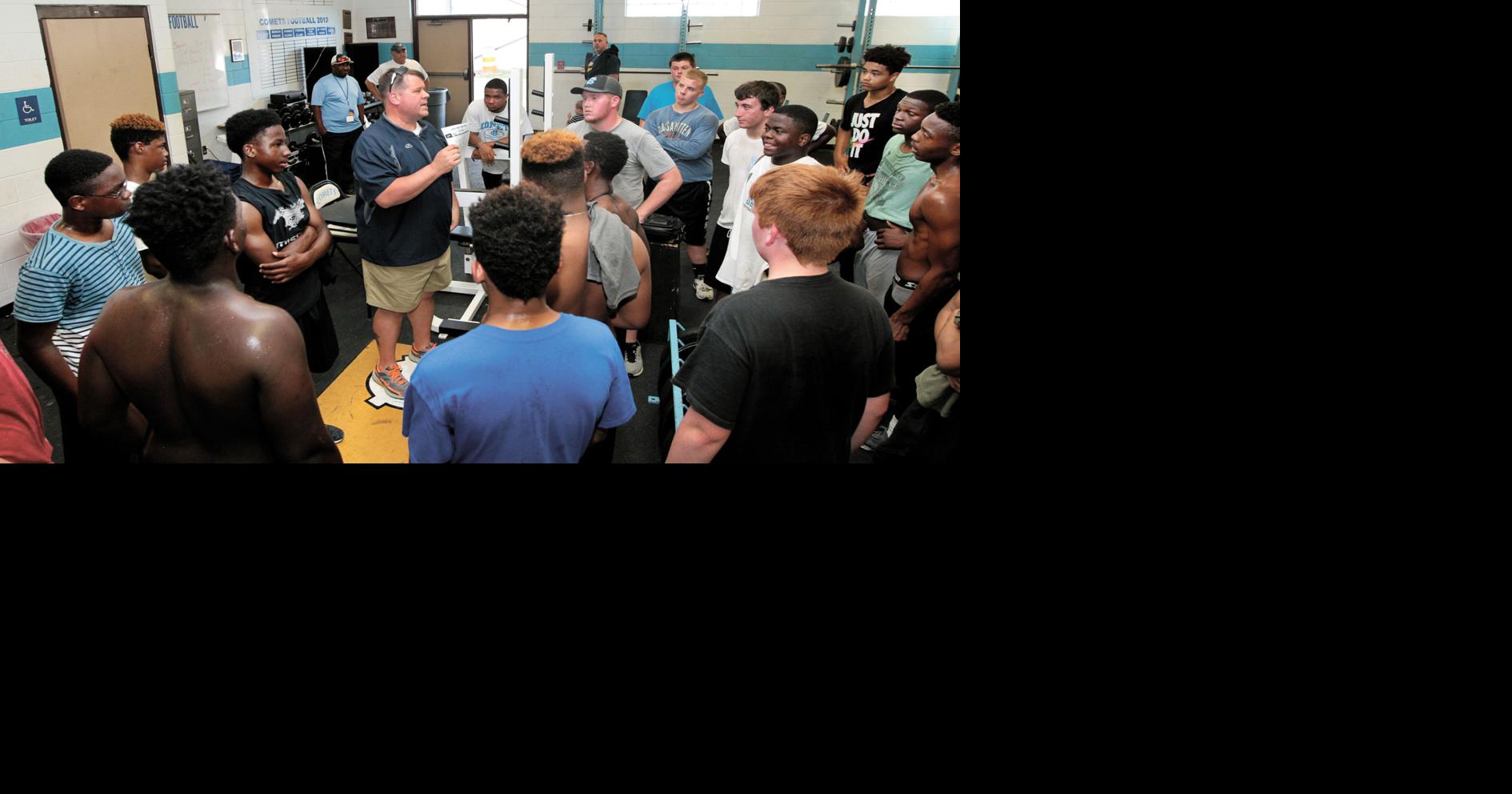 Football season is a long way off, but HCHS, HCMS players hard at work ...