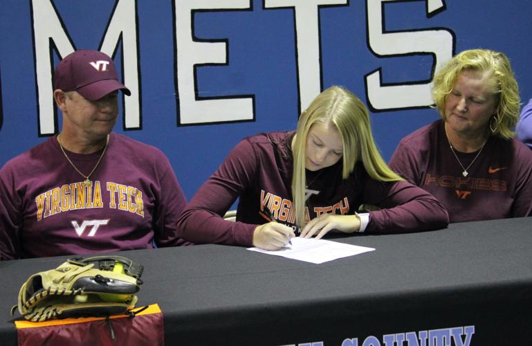 Trinity Martin officially inks with Virginia Tech softball program ...