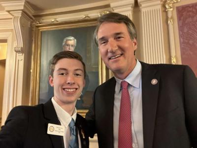 Halifax County student, an aspiring politician, serves as page in ...