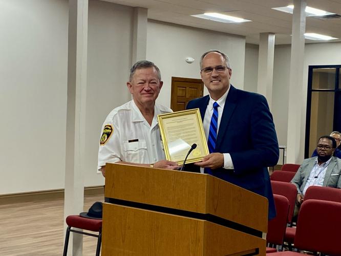 Retiring South Boston fire chief honored; town names successor | Town ...