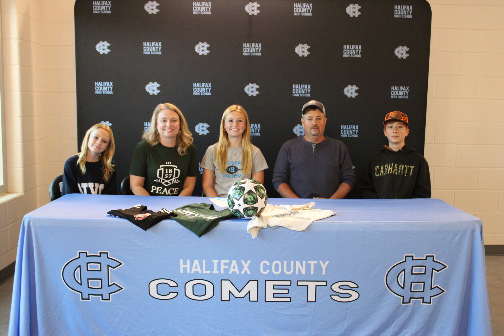 Caraline Spell scores goal with William Peace soccer signing | Prep ...