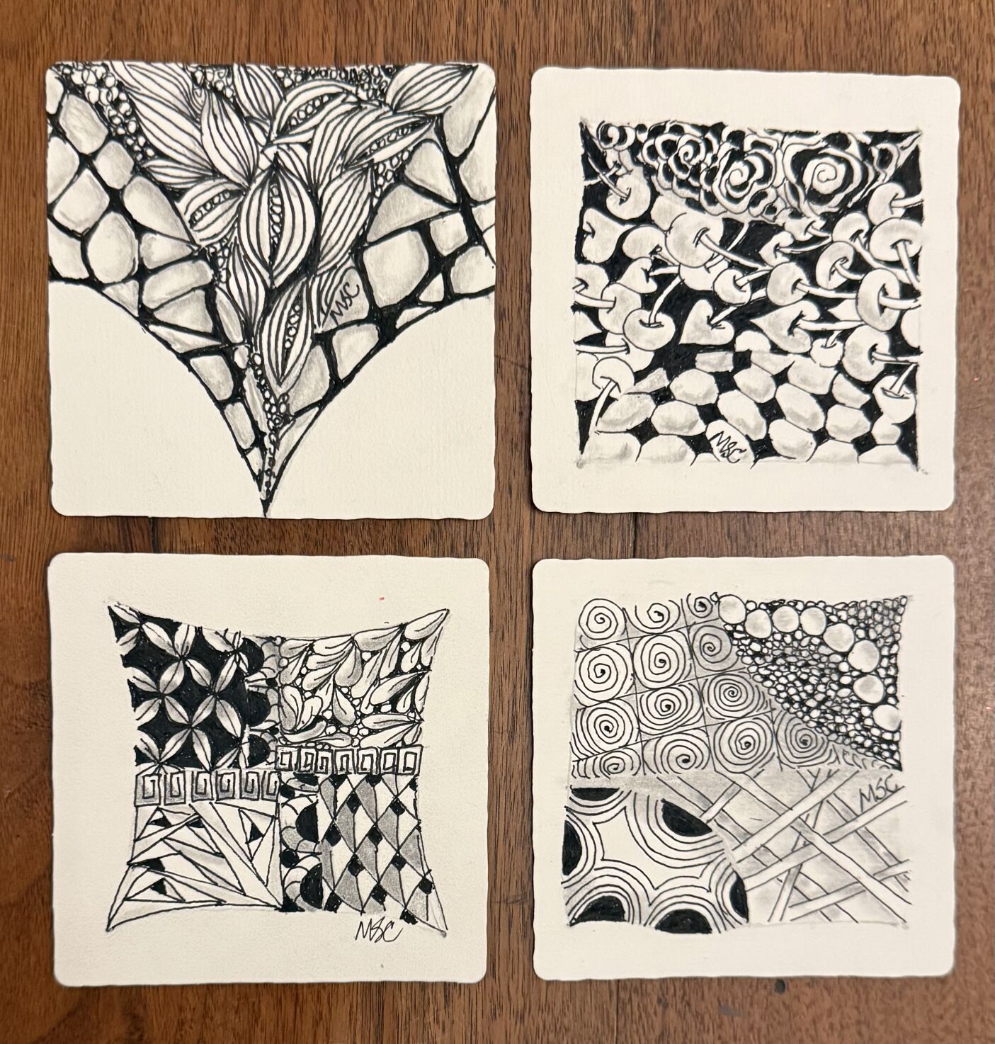 Learn to ‘tangle’ using zentangle method | Society | yourgv.com