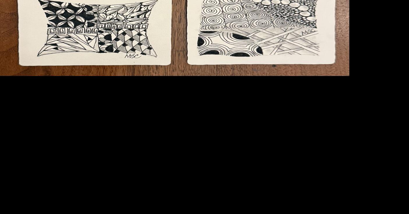 Learn to ‘tangle’ using zentangle method | Society | yourgv.com