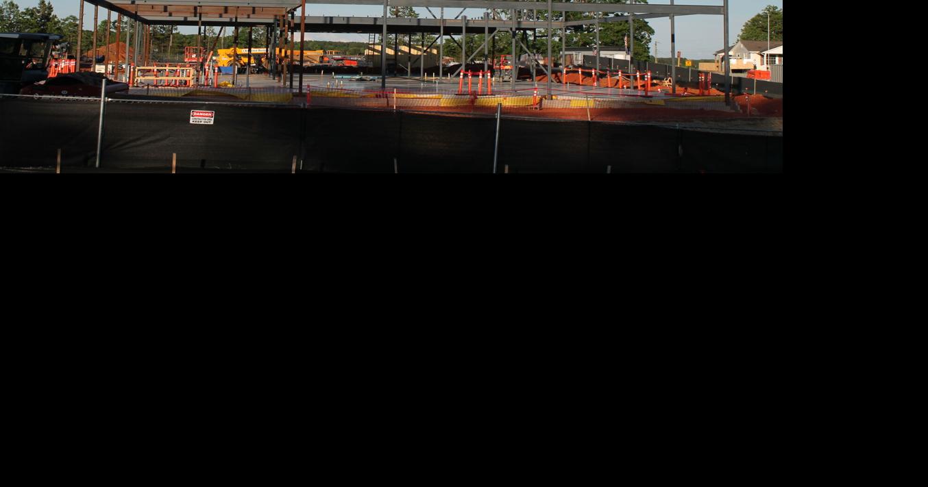 Steel frame going up | Local Business | yourgv.com
