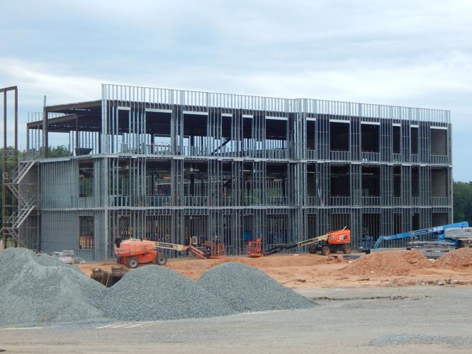 High school construction project moving along at rapid pace, additional ...