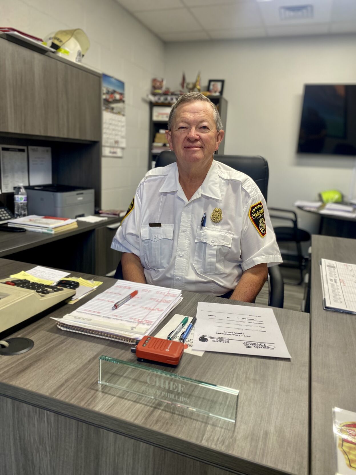 Reaching the 50-year mark, South Boston fire chief looks back at career ...