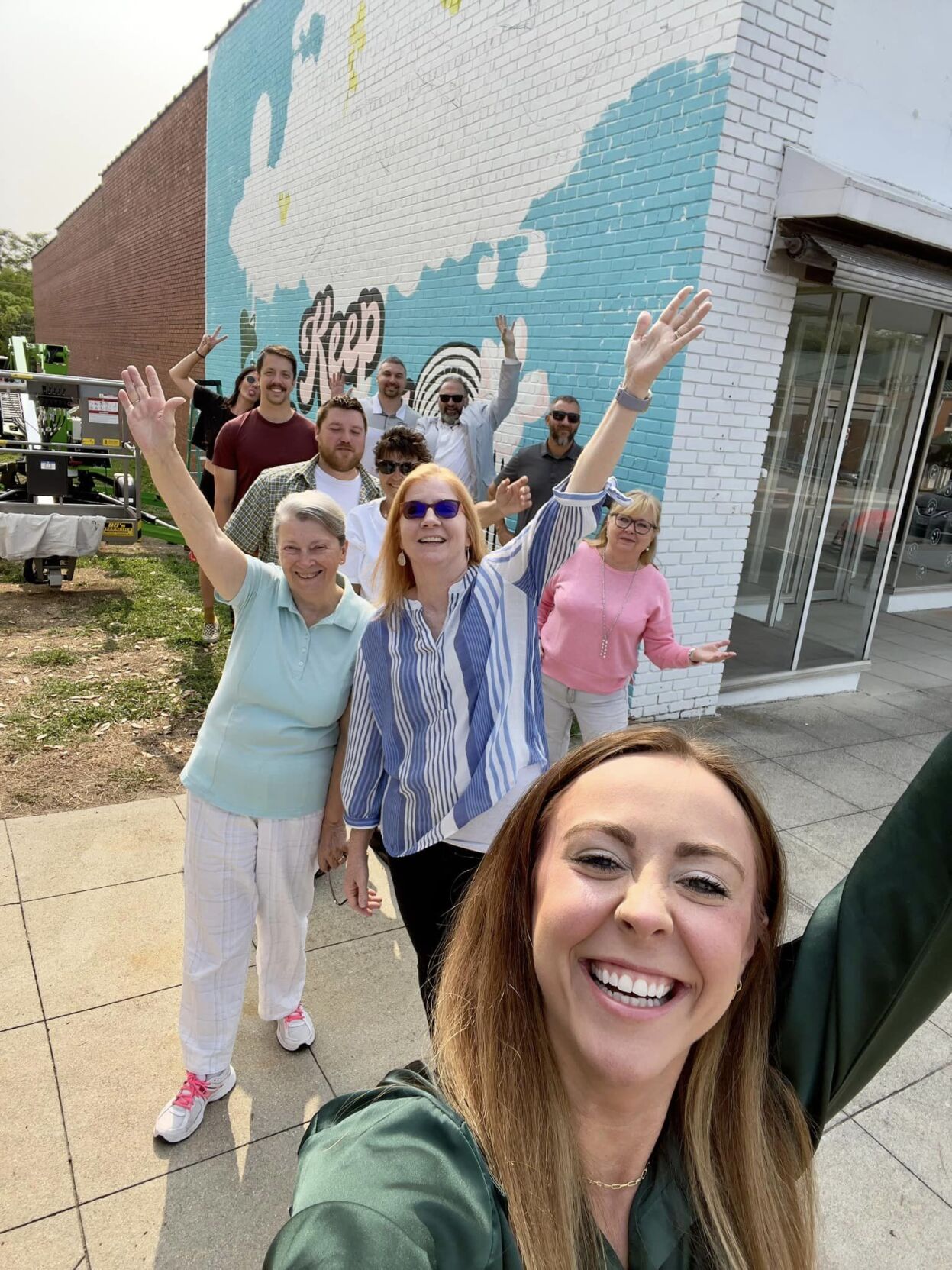 Third mural project highlighting ‘keep growing’ theme nearing ...