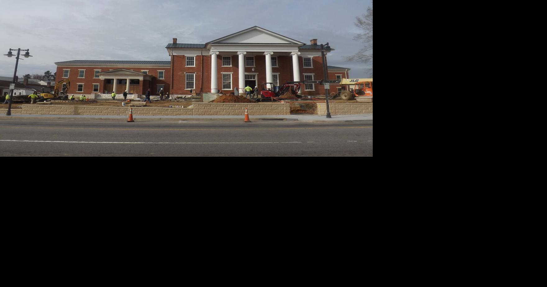 Halifax County courthouse project nearly complete | Local News | yourgv.com