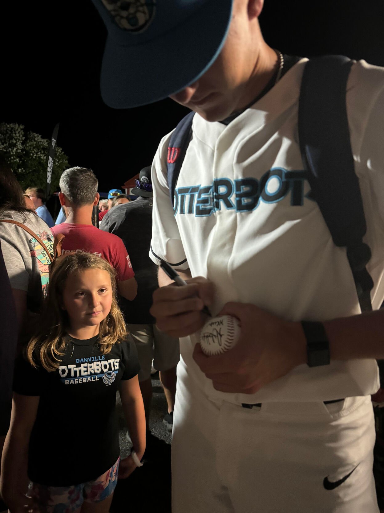 Mason Hatcher makes college summer league ball debut with Otterbots ...